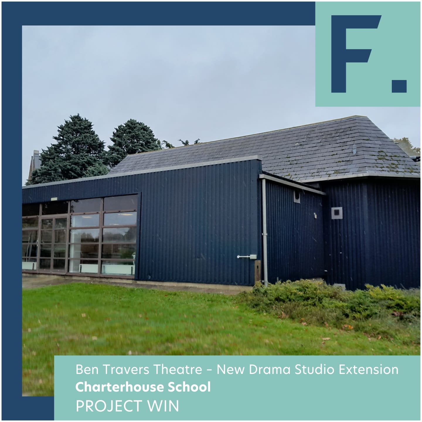 Contract Award: Ben Travers Theatre, Charterhouse School - Francis ...